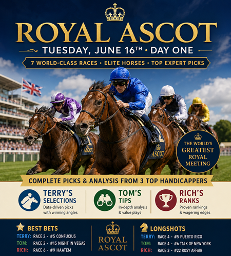 Royal Ascot Day 1 Picks: Terry's Selections, Tom's Tips & Rich's Ranks ...